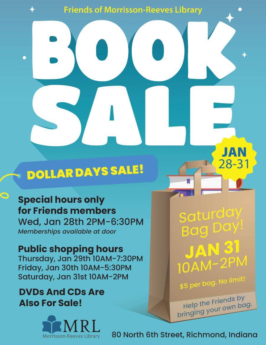 Book Sales | Morrisson-Reeves Library